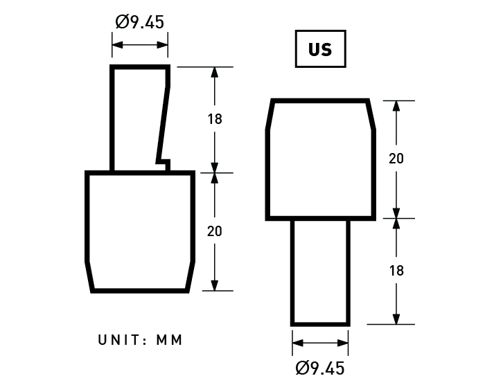 SunGrip | 13mm Double-sided Plastic Press Snap Fastener | SGPS-S13 ...