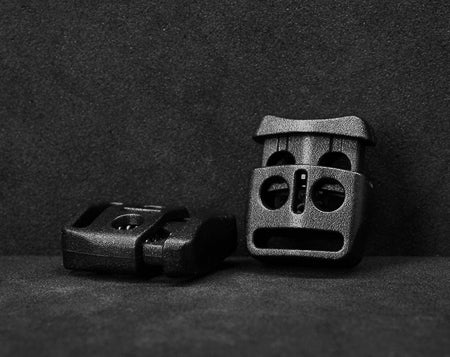 POM Cord Lock with 12MM (1/2”) Single Slot | EKCL-19 – ELEMENT Trimming