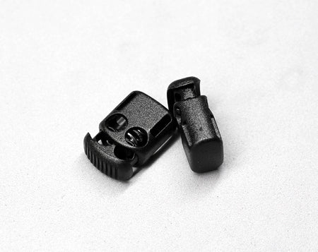POM Cord Lock with 5MM (3/16") Double Slots | EKCL-D3 – ELEMENT Trimming
