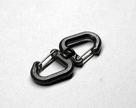 POM Swivel Double Carabiner Mini Snap Hook | EKSSH-S1 – ELEMENT Trimming